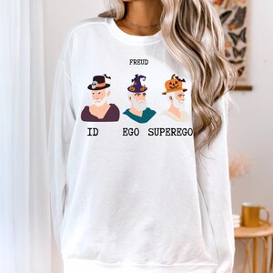 Sigmund Freud Shirt,psychology Shirt,comfort Colors,id Ego Superego - Etsy