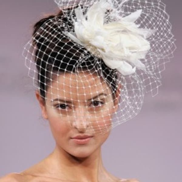 Veil Fascinator - Etsy