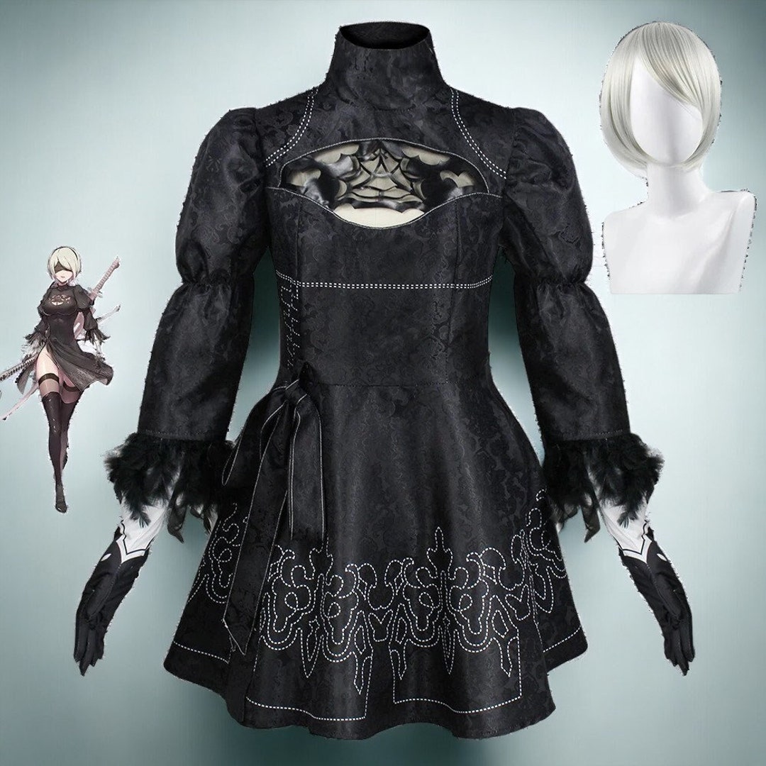 Ni.er 2B Cosplay Costume, 2B Suit Costume, Women Role Play Costumes - Etsy