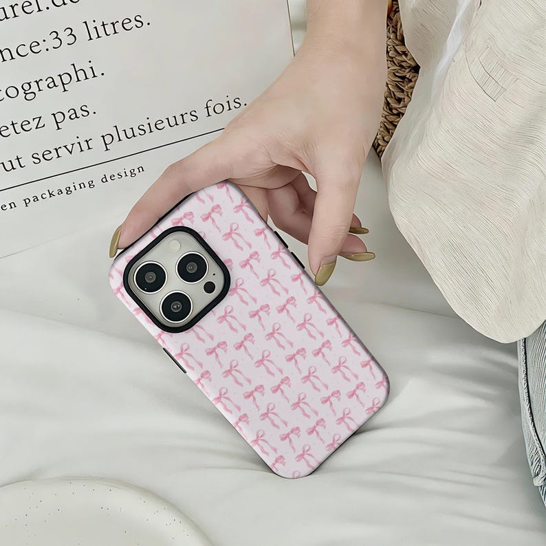 Bow Phone Case Coquette Preppy Cover,girly Phone Case, Compatible for ...