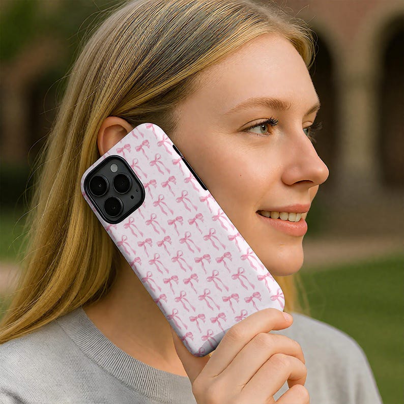 Bow Phone Case Coquette Preppy Cover,girly Phone Case, Compatible for ...