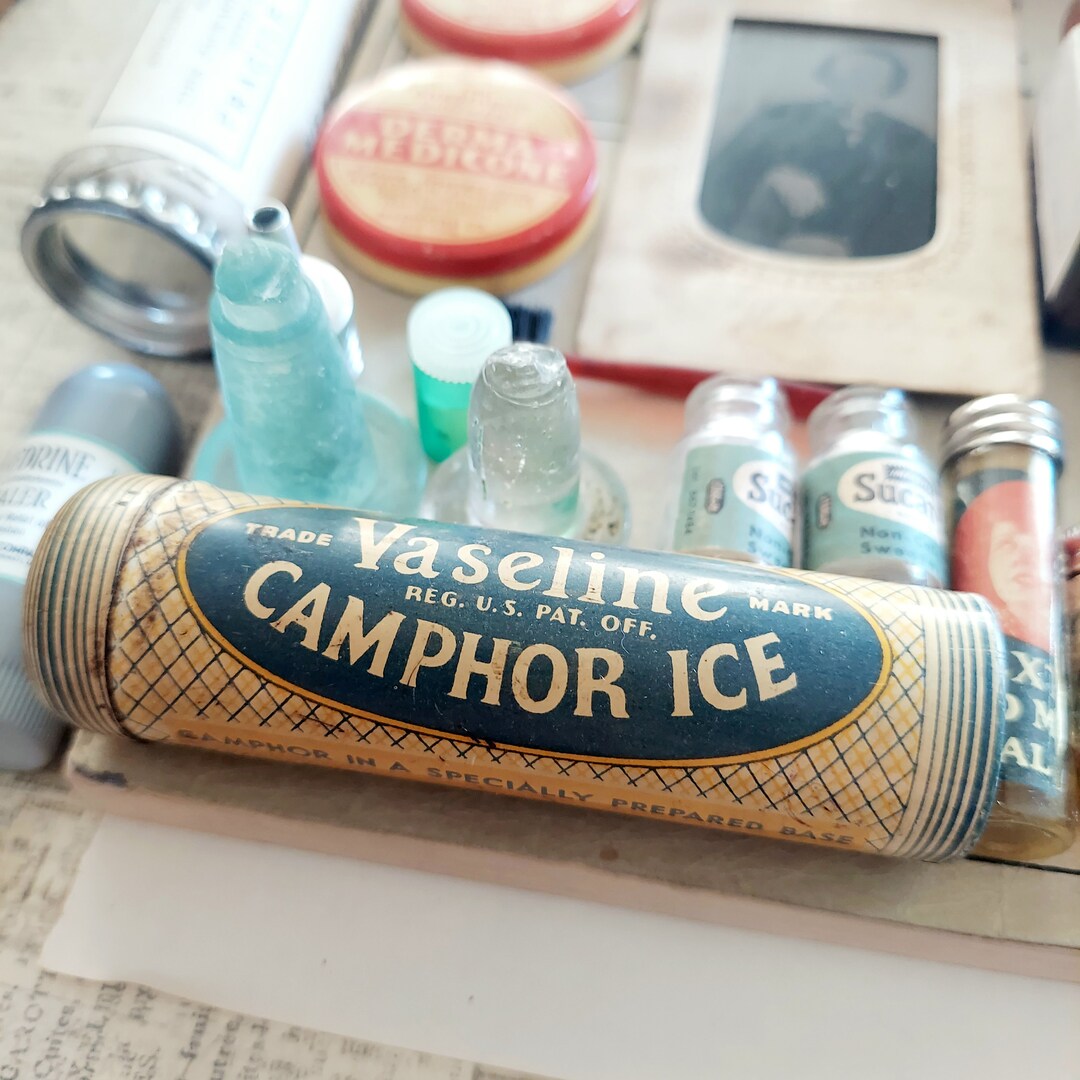 Vintage Vaseline Camphor Ice Push up Tin - Etsy