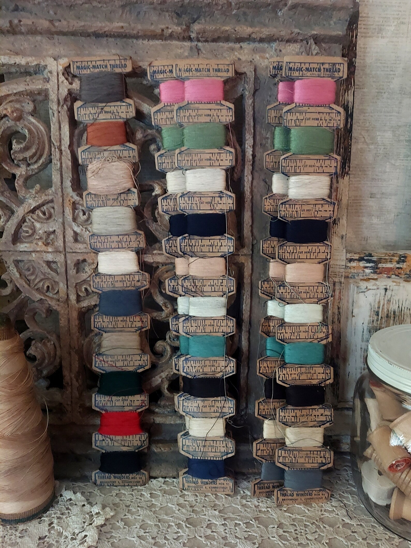 Vintage Magic Match Sewing Thread Spools You Choose - Etsy
