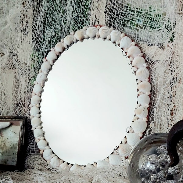 Sea Shell Mirror - Etsy