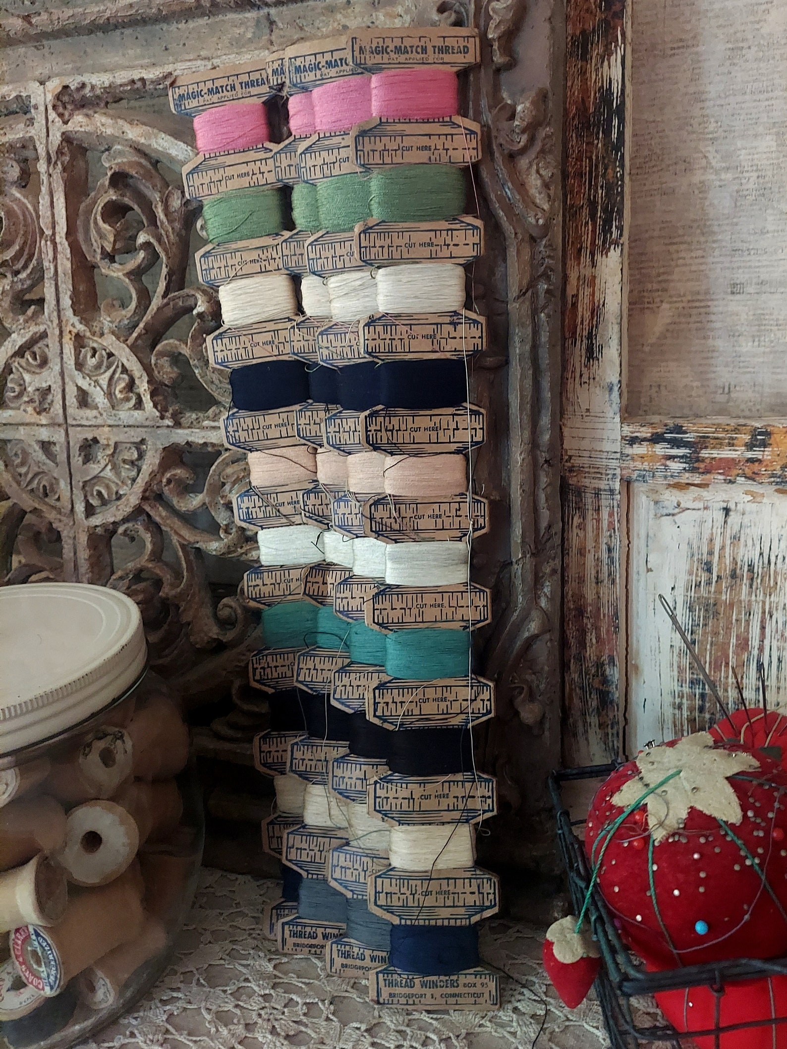 Vintage Magic Match Sewing Thread Spools You Choose - Etsy