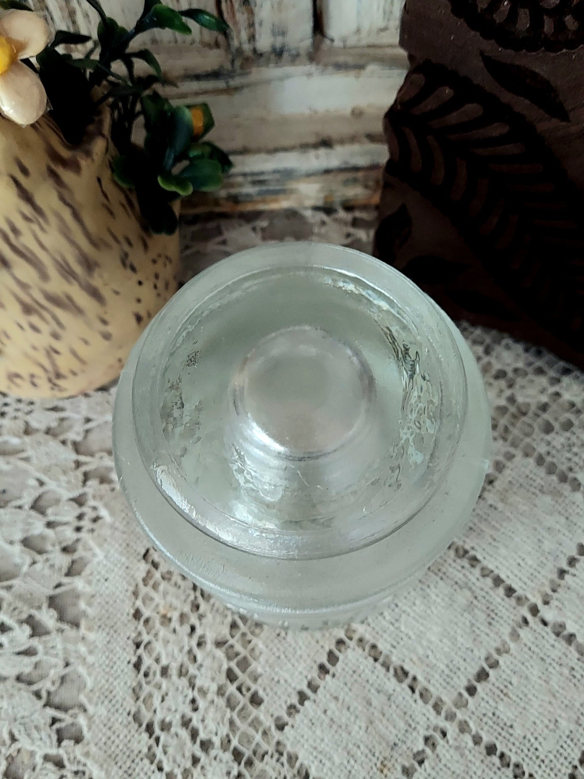 Vintage Hemingray 56 Clear Glass Insulator - Etsy