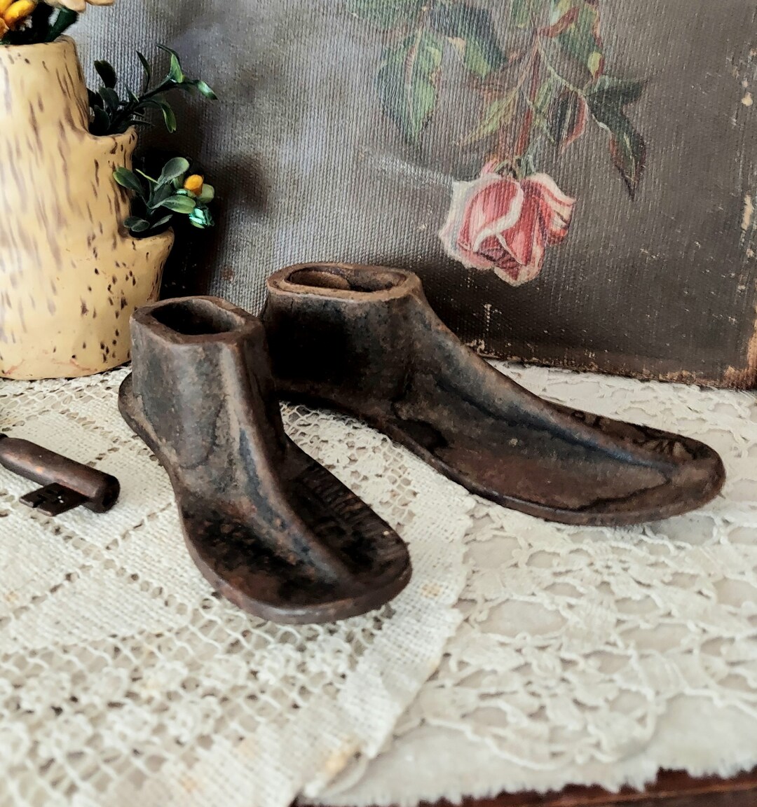 Vintage Set of Warranted Cast Iron Anvil Shoe Molds Size 15 and 16 - Etsy