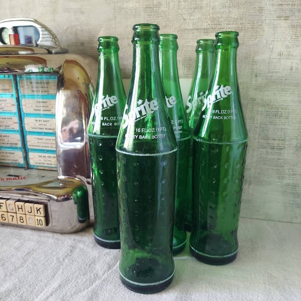Vintage Sprite Bottle - Etsy