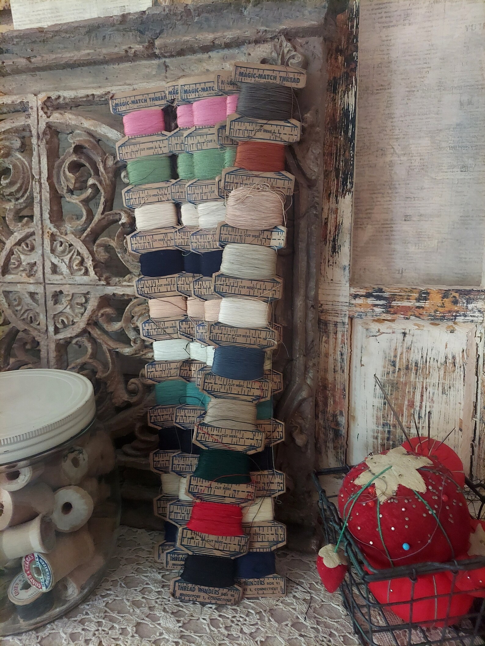 Vintage Magic Match Sewing Thread Spools You Choose - Etsy