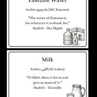 Sunnah Table Setup Cards: Quran-inspired Islamic Decor (printable PDF ...