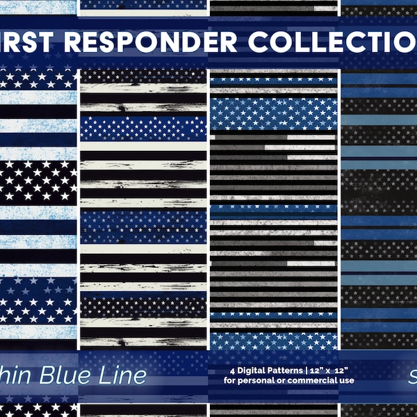 Police Digital Paper - Etsy