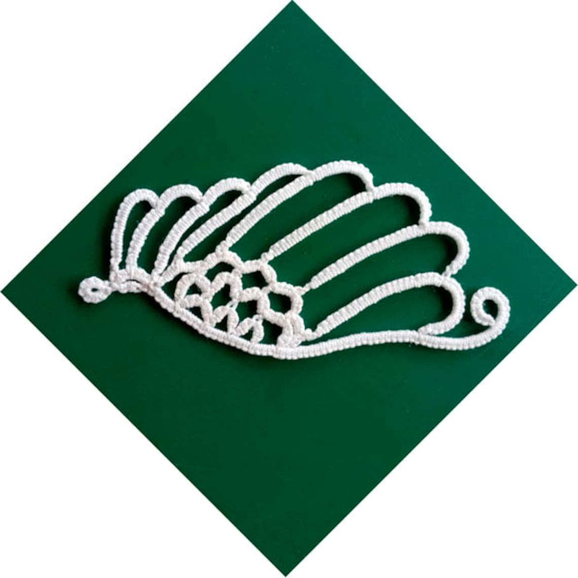 Needle Tatting Pattern angel Wing PDF and Video - Etsy