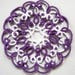 Tatting Pattern Wedding Coasters, PDF Tutorial Lace Round Doily , DIY ...