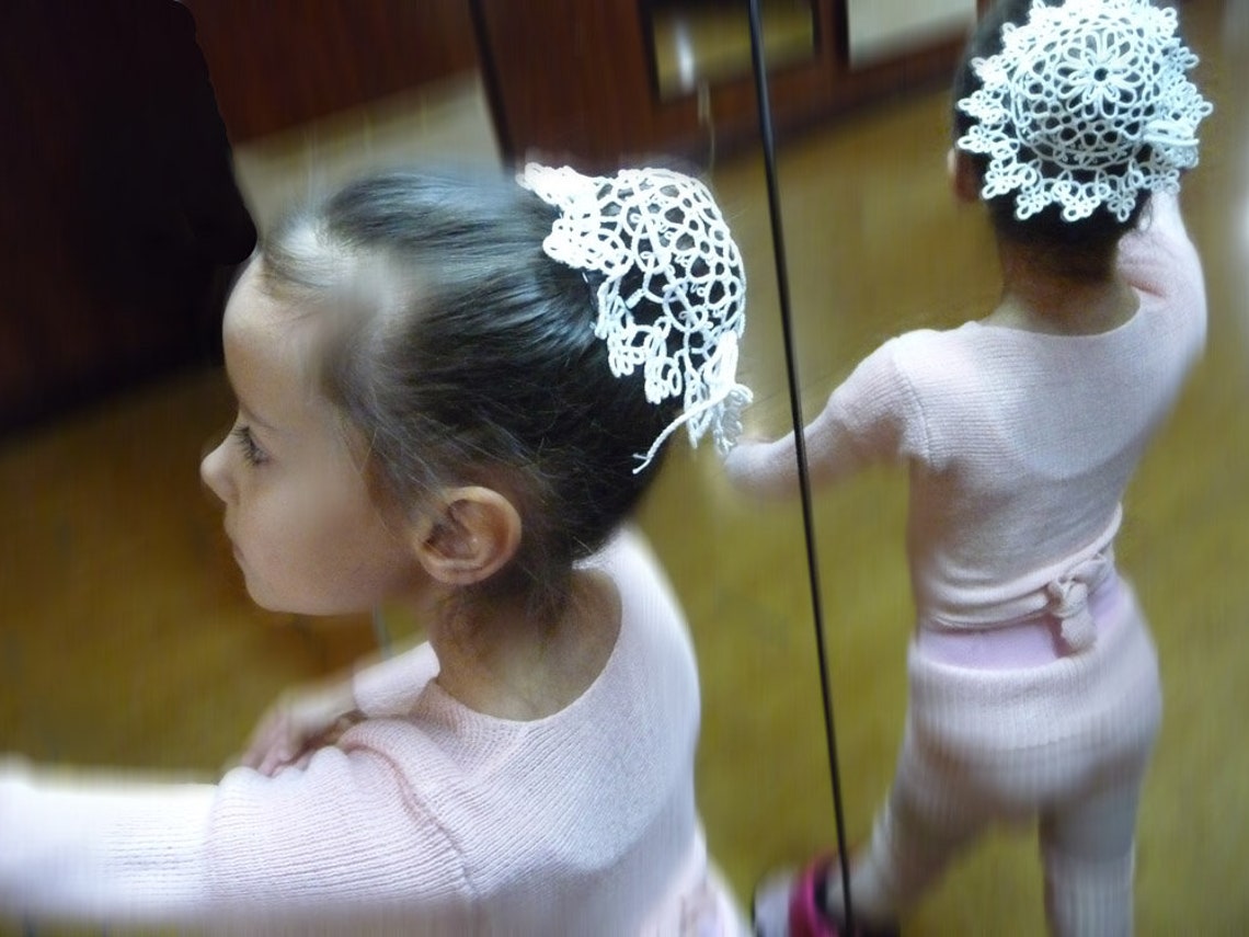 Tatting Pattern Bun Cover Bun Snood Hair Net Bun Crown Bun | Etsy