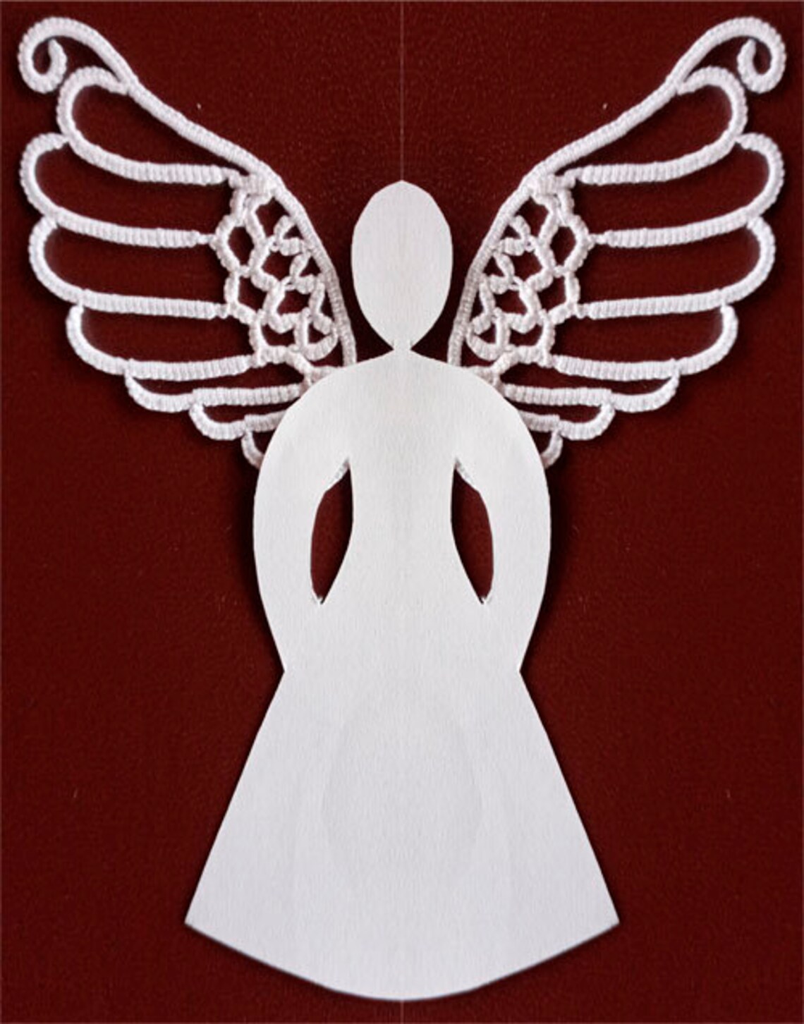 Needle Tatting Pattern angel Wing PDF and Video - Etsy