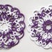 Tatting Pattern Wedding Coasters, PDF Tutorial Lace Round Doily , DIY ...