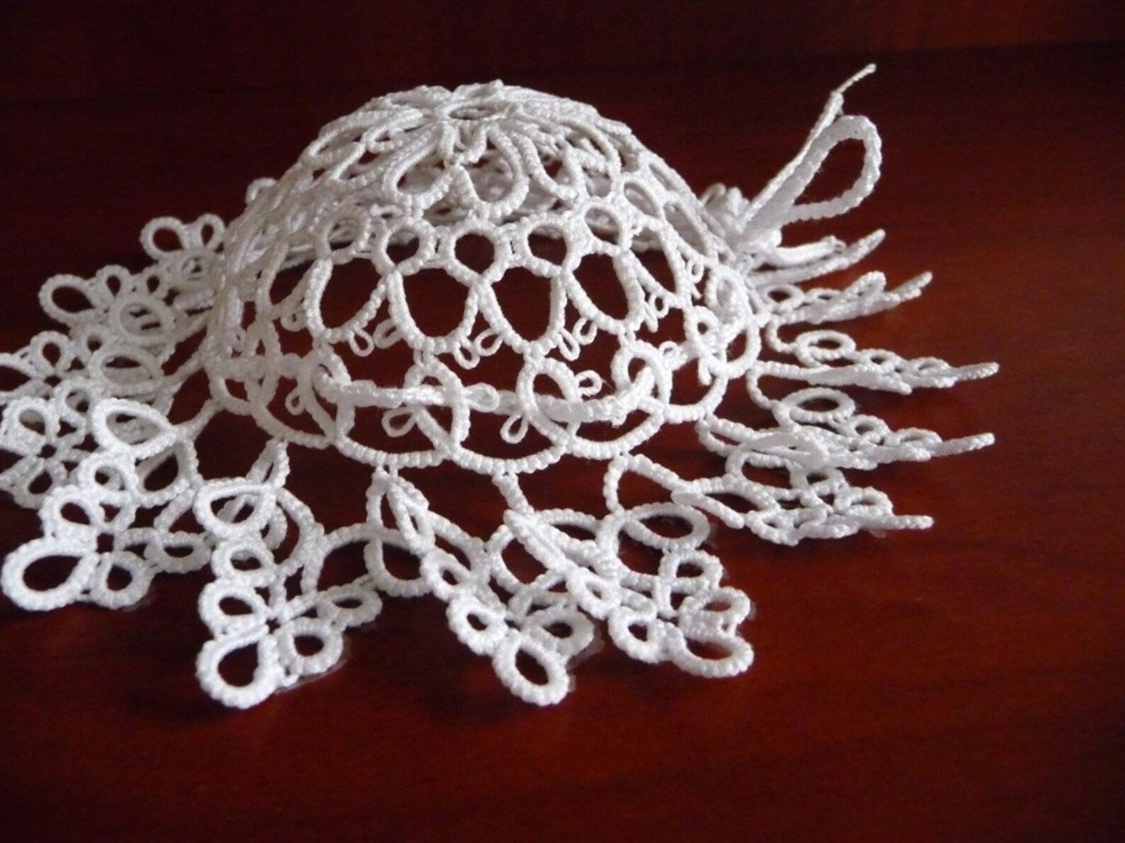 Tatting Pattern Bun Cover Bun Snood Hair Net Bun Crown Bun | Etsy