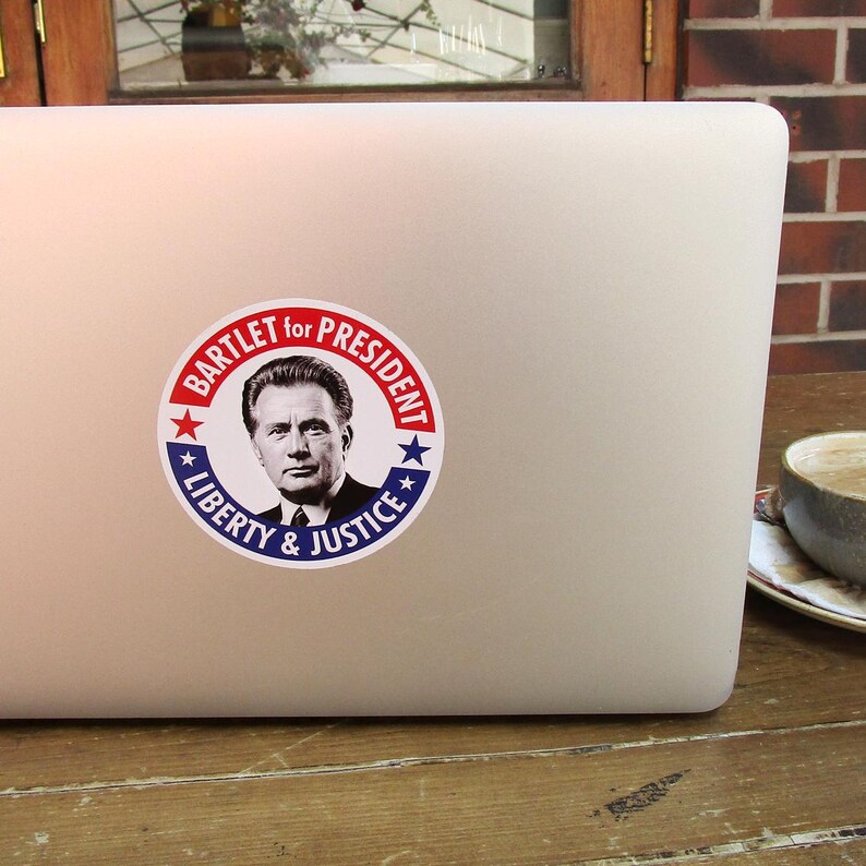 West Wing Bartlet Election Vinyl Decal Sticker. - Etsy