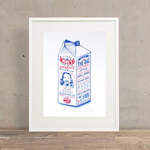 The Big Lebowski 'white Russian Hand Pulled Limited Edition Screen ...