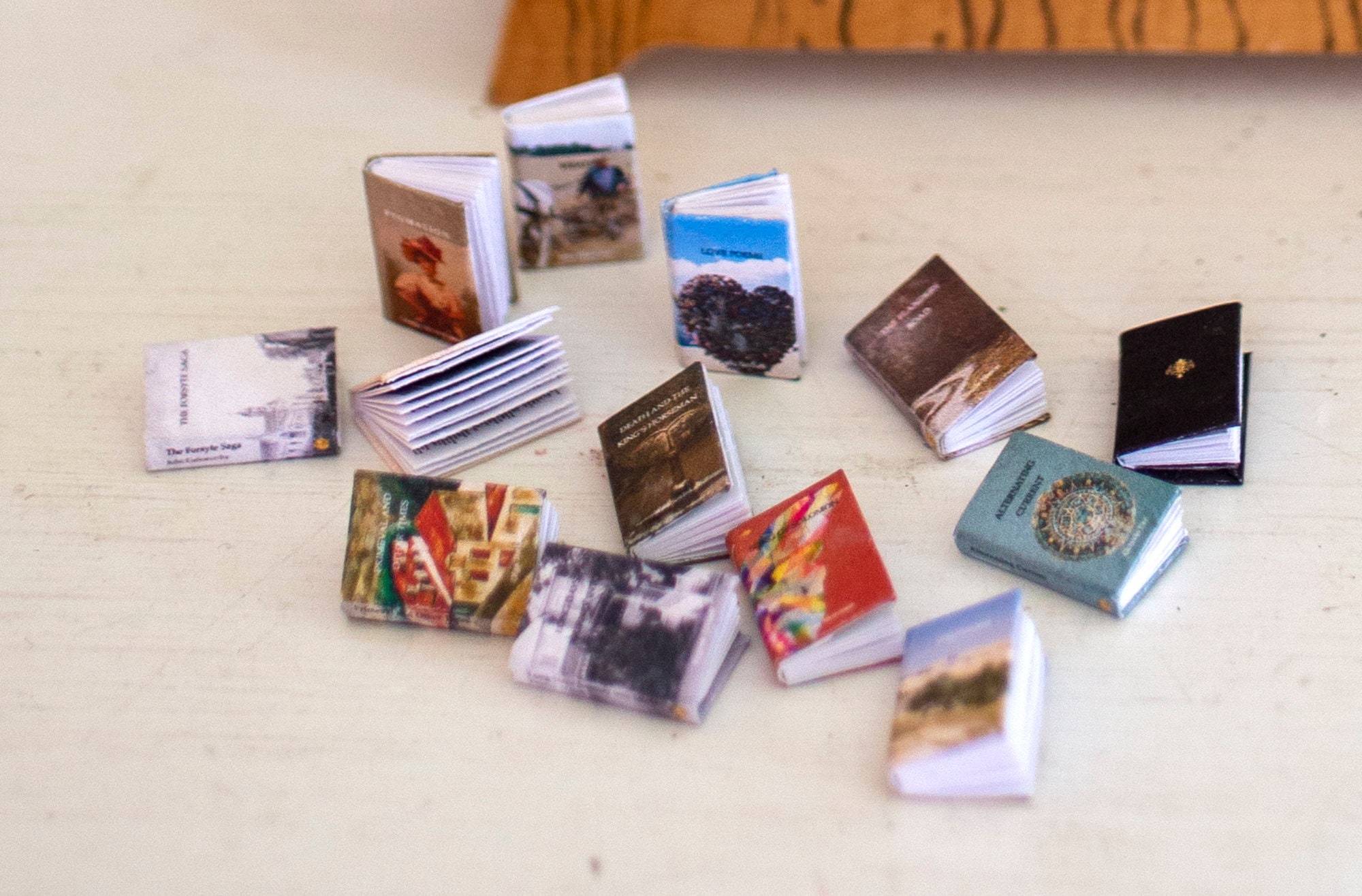 Miniature Books in Scale 1:12 Tutorial & Templates - Etsy