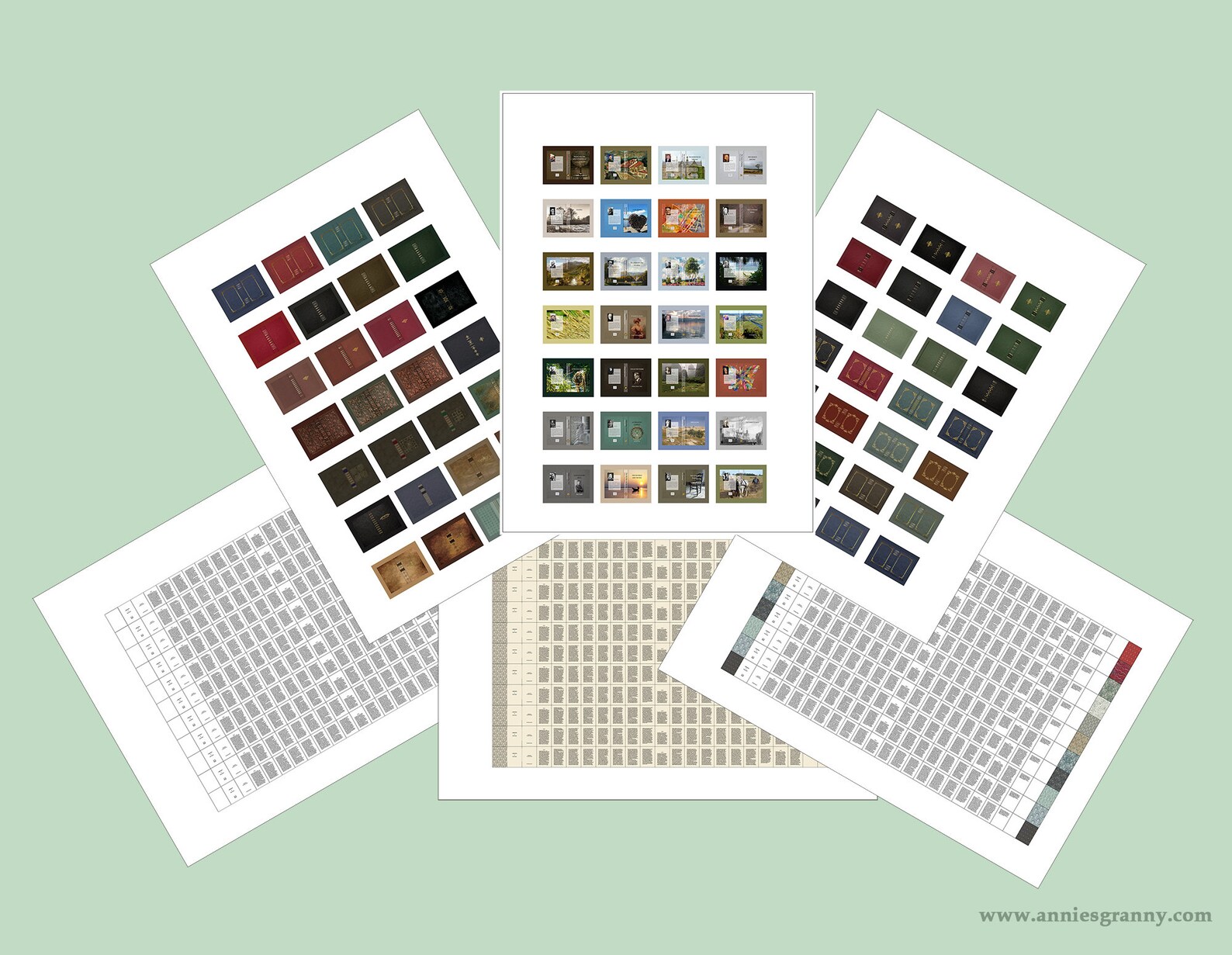 Miniature Books in Scale 1:12 Tutorial & Templates - Etsy