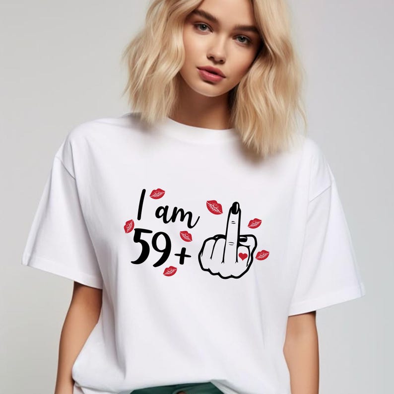 I Am 39 Plus Middle Finger SVG, Custom Age Birthday SVG, Funny ...