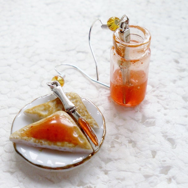 Toast Earrings - Etsy