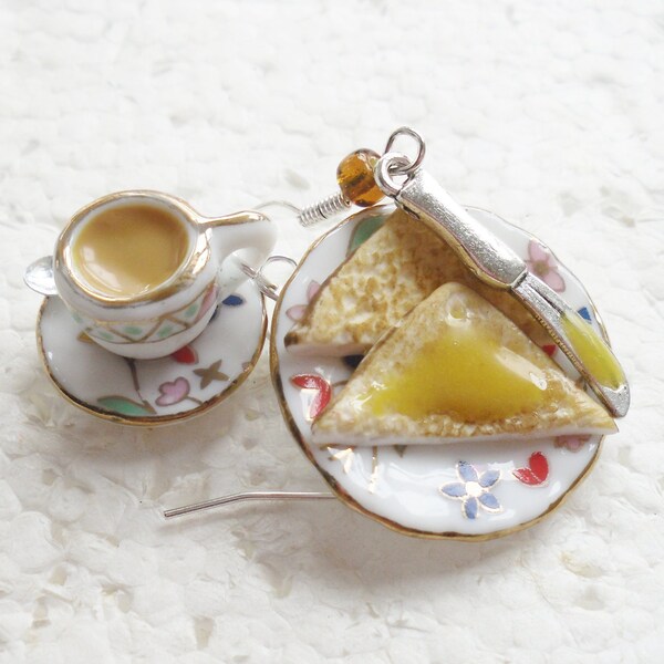 Toast Earrings - Etsy