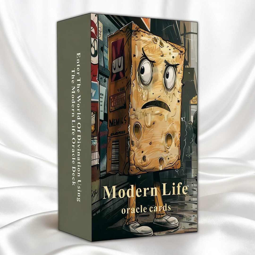 Modern Life Oracle Cards, Funny Meme Inspired Deck,quirky Divination ...