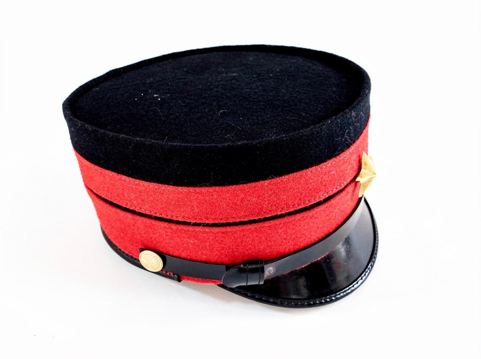 Japanese Military Officer Hat – Type 45 IJA Peaked Service Cap Replica ...