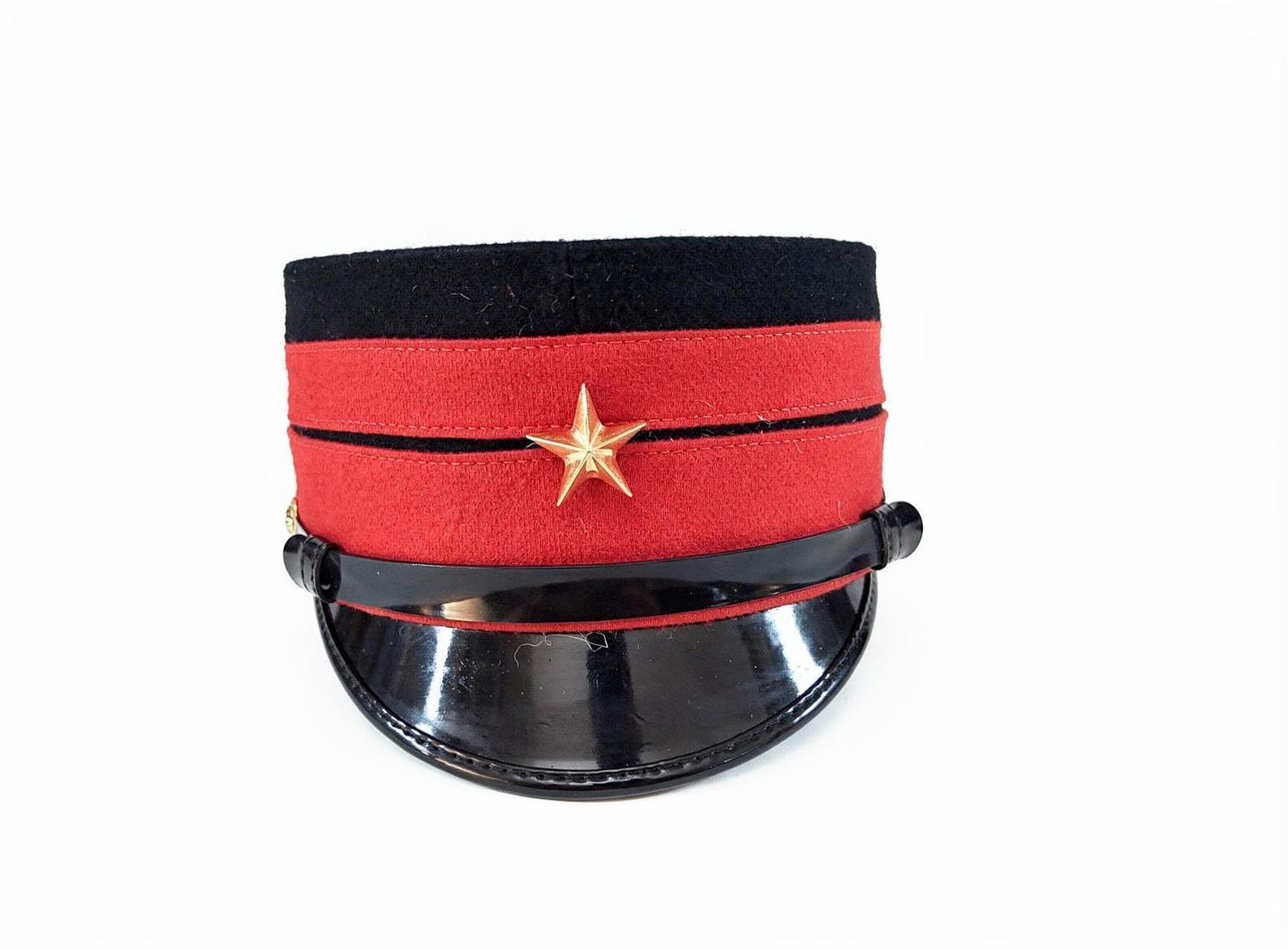 Japanese Military Officer Hat – Type 45 IJA Peaked Service Cap Replica ...