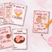 6 Pan Dulce Valentines Gift Cards, Mexican Valentines, Concha, Churros ...