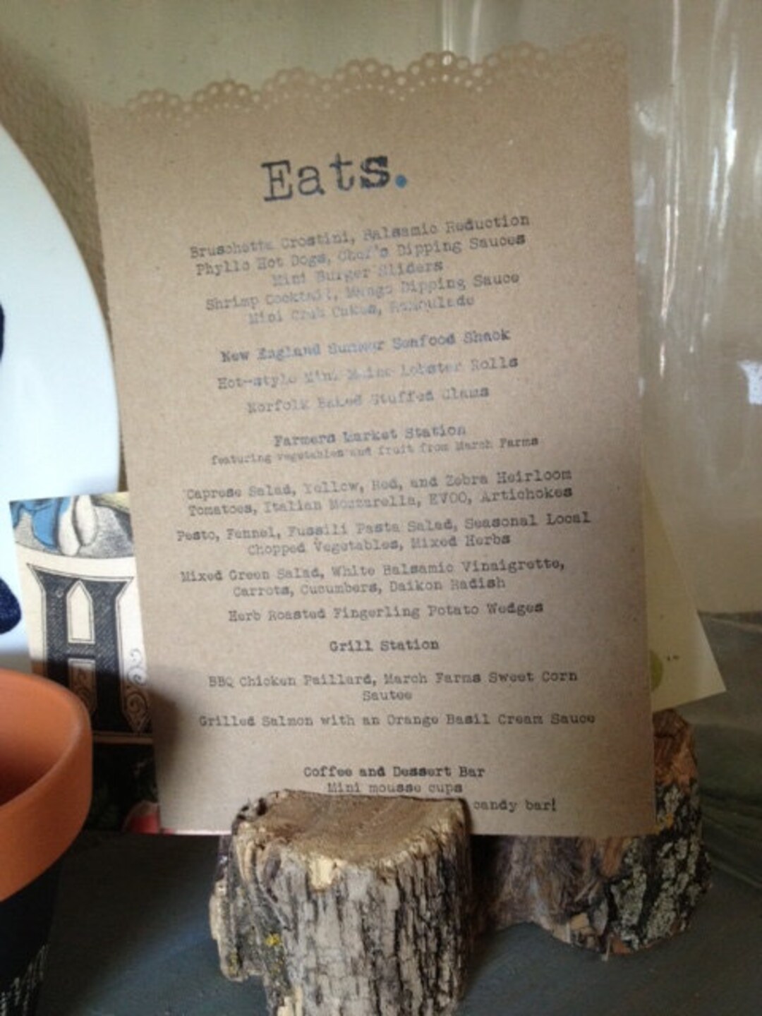 MENU Cards - Wedding Reception - PDF DIY - Etsy