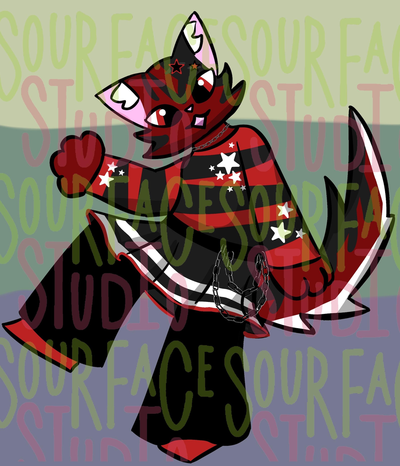 Custom Furry Full-body Digital Character Art - Etsy