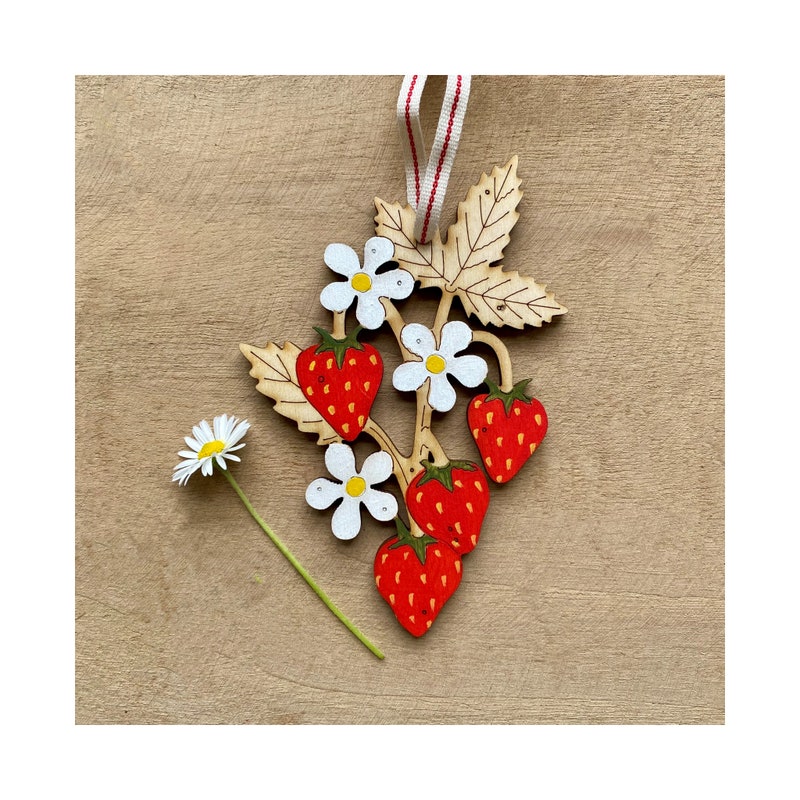 Wooden Strawberry - Etsy