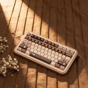 Afternoon Library 137 Keycaps, Coffee Inspired Creative Keycaps ...