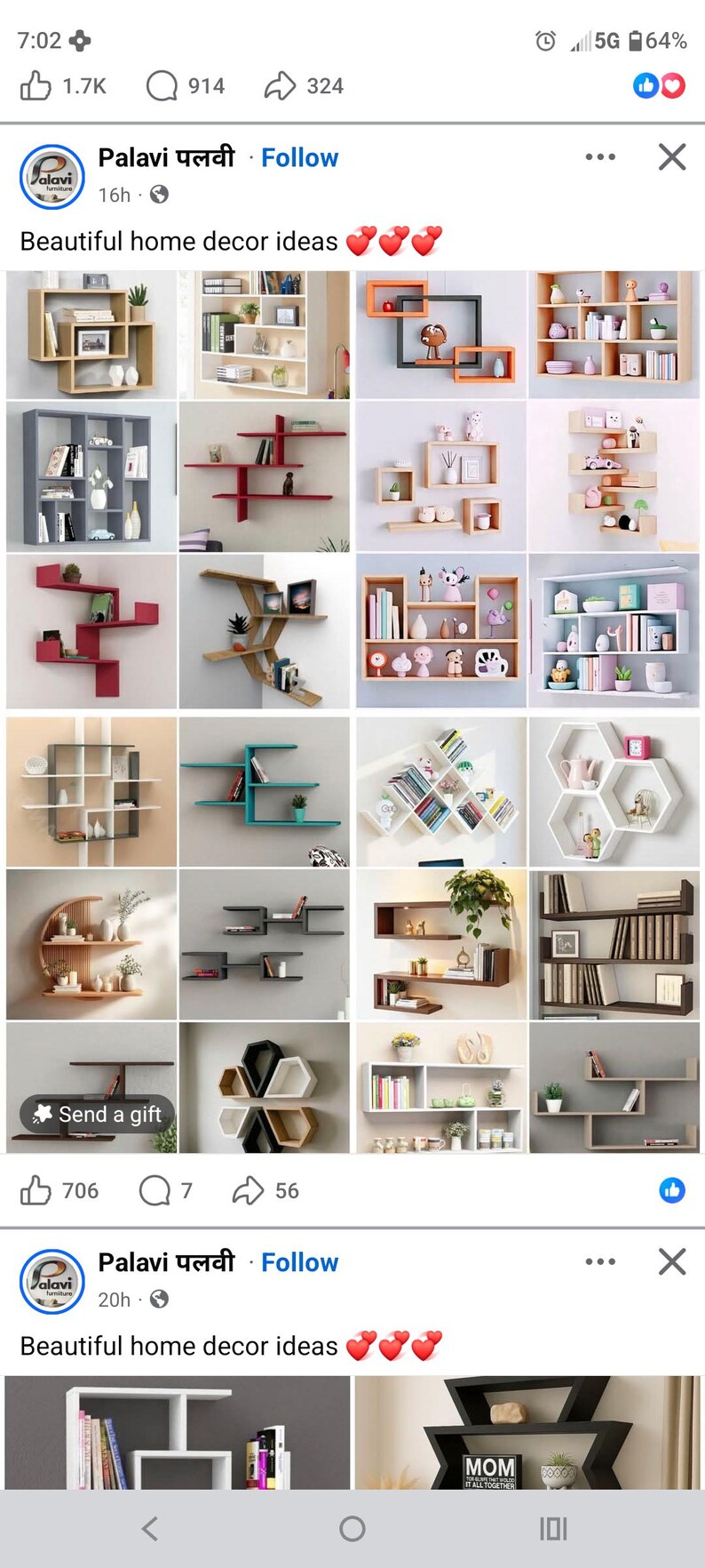 Wall Shelfs - Etsy