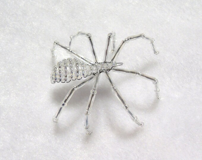 Icy Christmas Spider Made to Order C-012 - Etsy