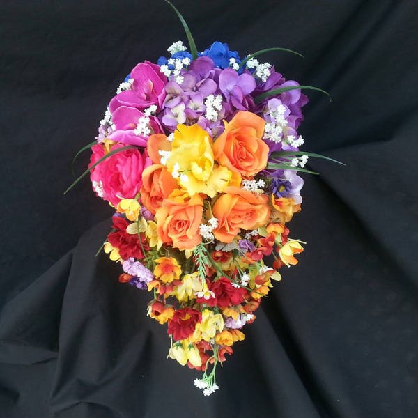 Rainbow Bouquet - Etsy