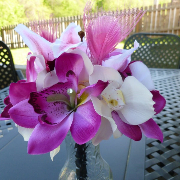 Fuchsia Bouquet - Etsy