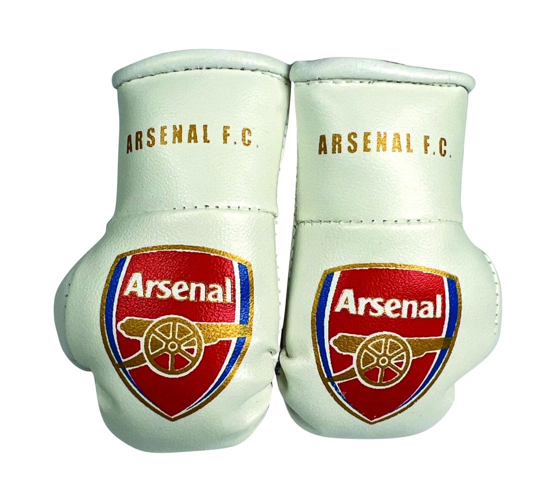 ARSENAL F.C./ARSENAL Football Club Flag Mini Boxing Gloves , Car ...