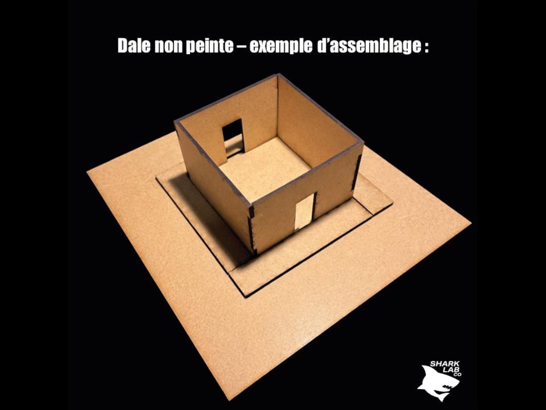3D MDF Tile to Assemble – Zombicide Compatible – 1 Tile of Your Choice ...