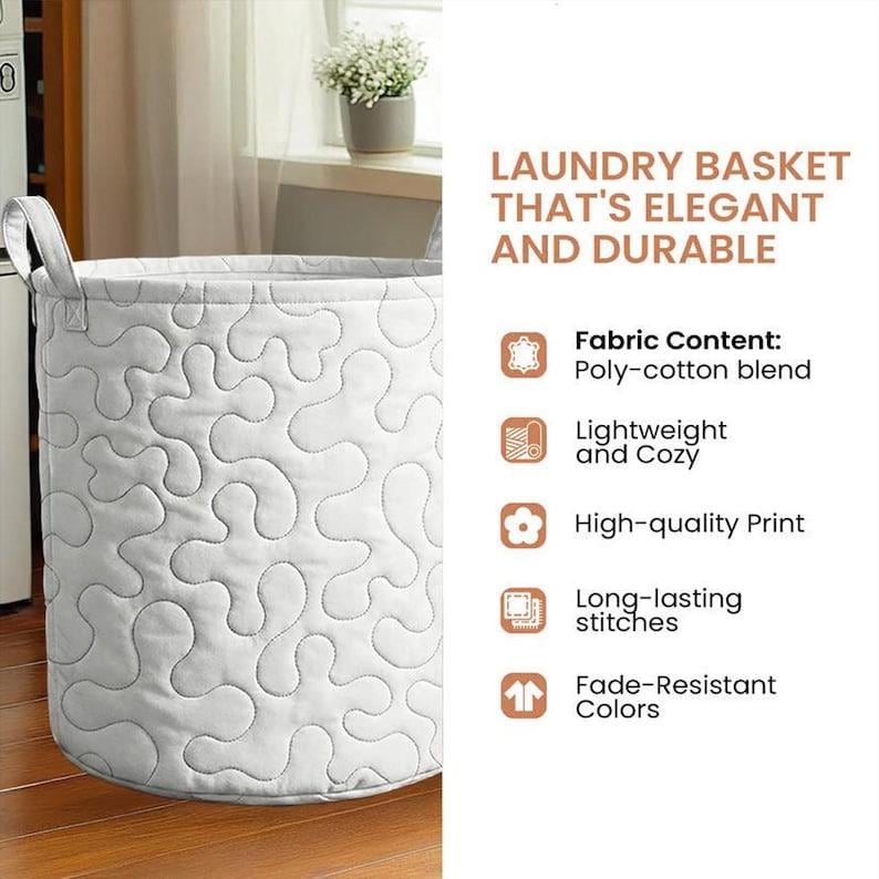 Quilted Sheep Laundry Basket, Farmhouse Cottagecore Hamper, Cozy Home ...