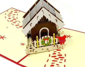 Kirigami Pop up Card | Etsy