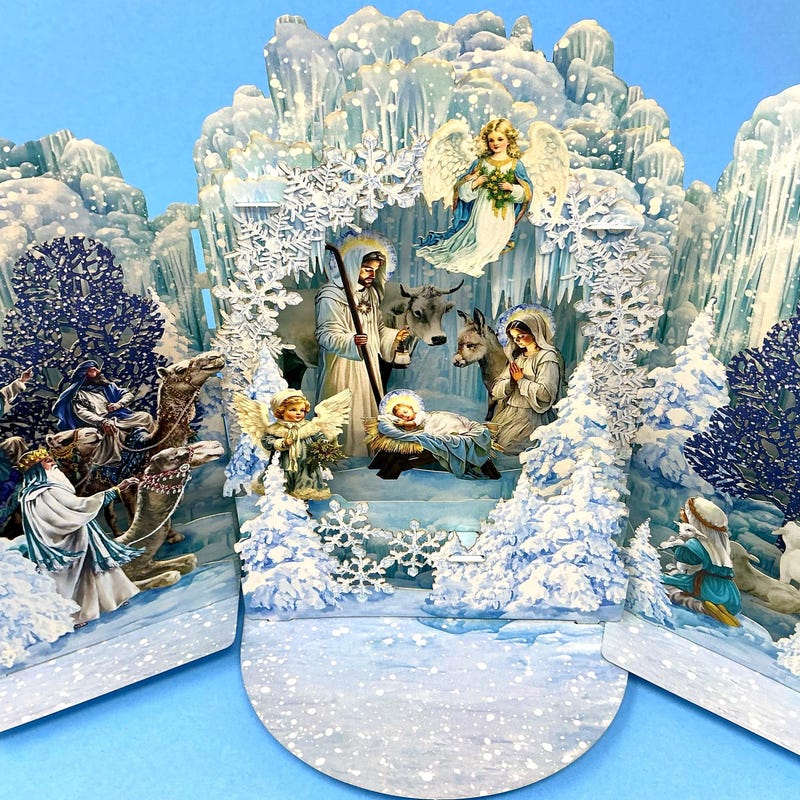 Uk Nativity Scene - Etsy UK