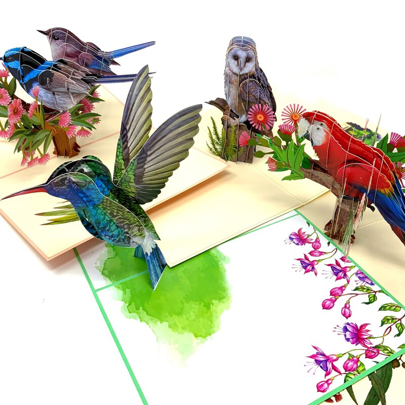 3d Greeting Card - Etsy