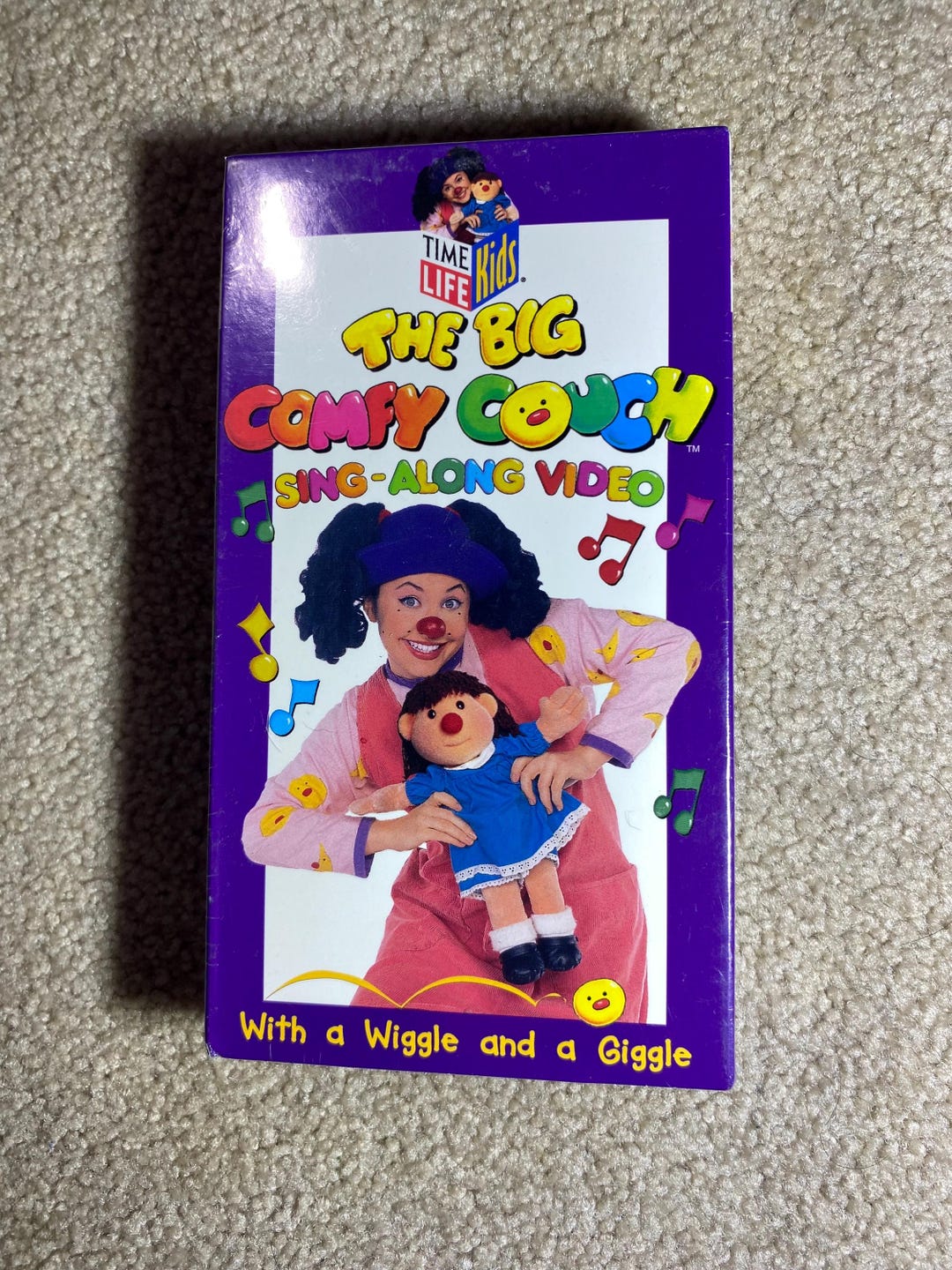 Sealed the Big Comfy Couch Sing-along Video VHS With a Wiggle and a ...