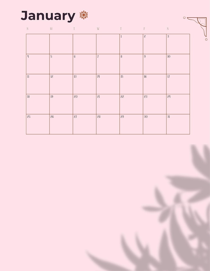 2026 Digital Planner | Hyperlinked Monthly Planner PDF | Canva Editable ...