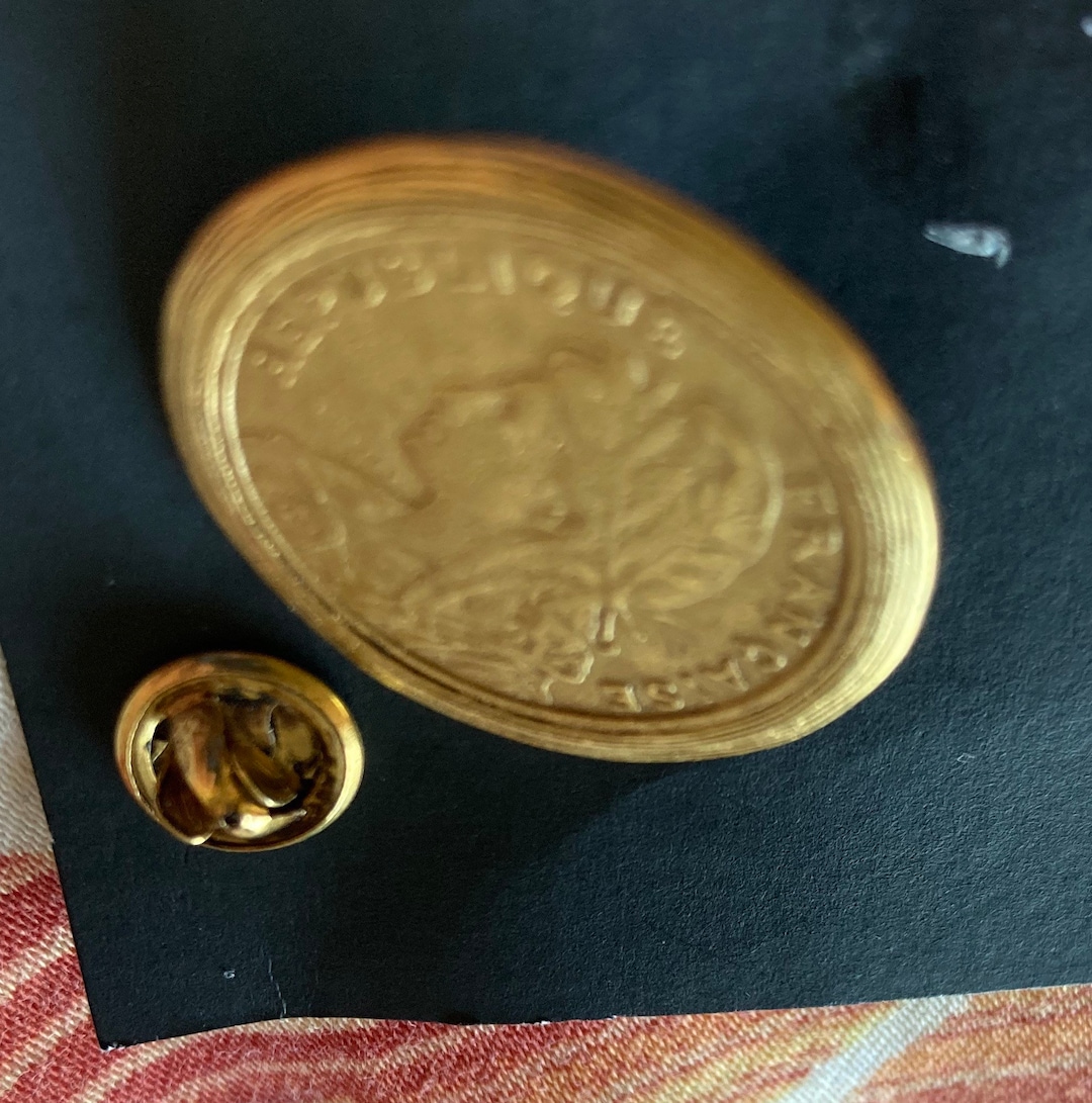 Vintage French Coin 1904, Antique France Gold Coin Early 1900s ...