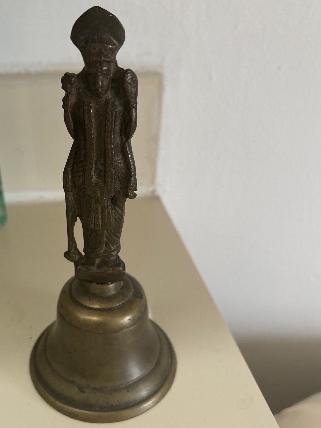 Antique Early 19c Divinity Shrine Cleanse Bell, Divinity Spiritual ...